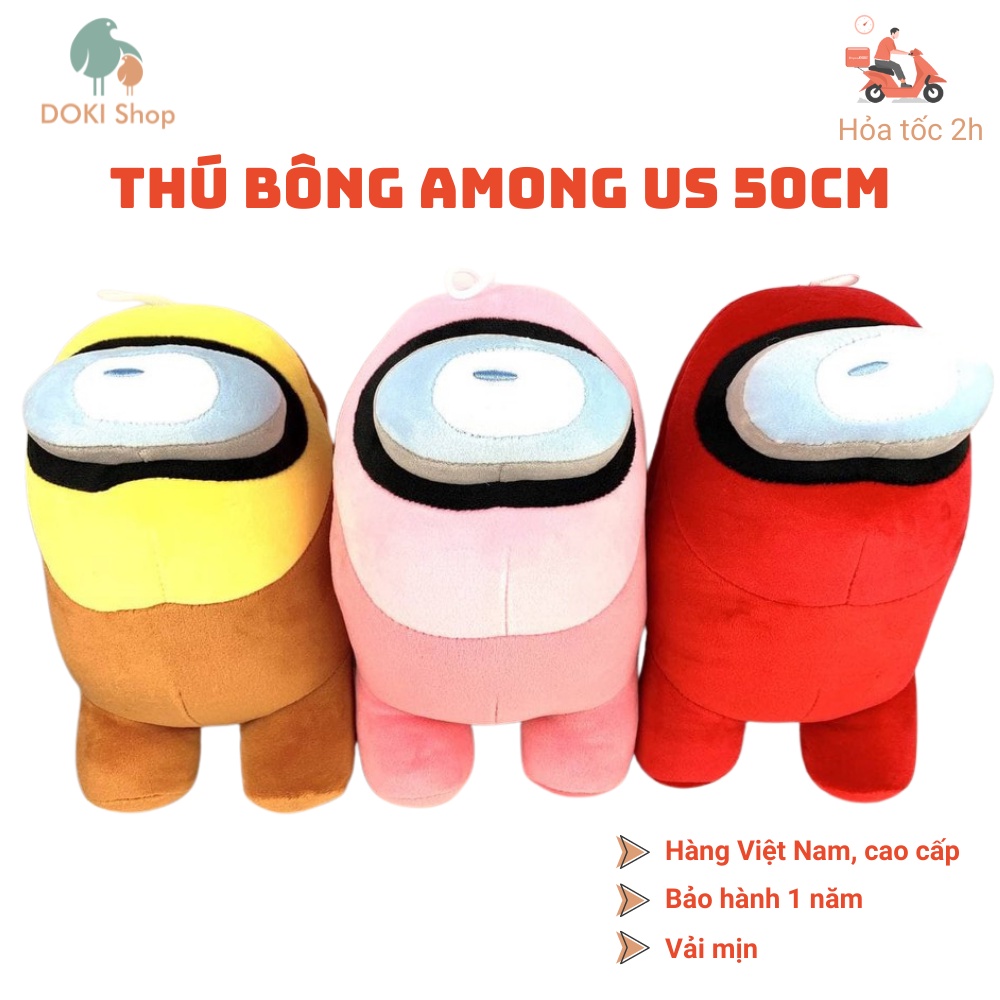 Thú bông, gấu bông Among Us 50cm, hàng Việt Nam chất lượng cao | Shopee ...