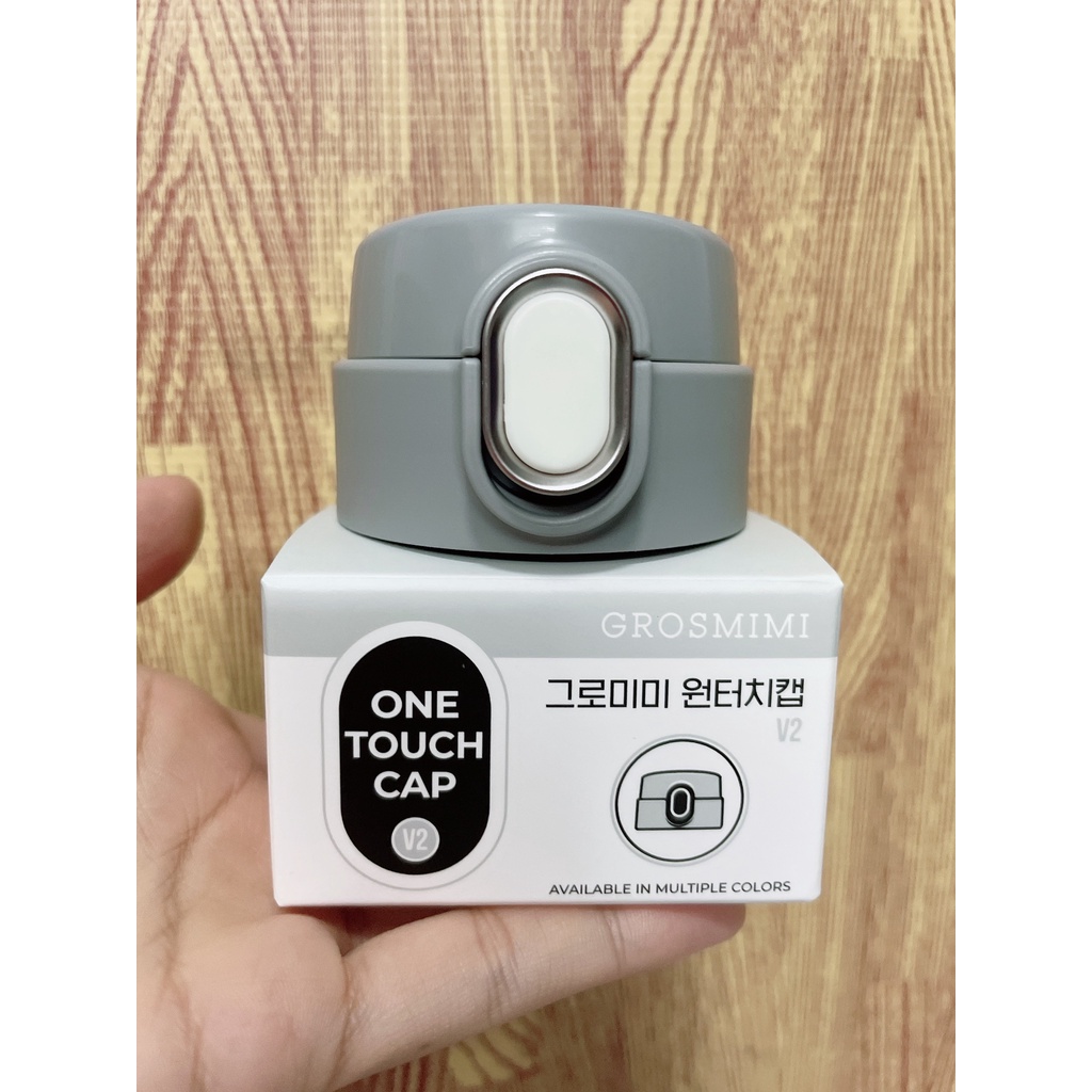 Nắp bật bình hút Grosmimi One Touch Cap/ Phụ kiện bình hút Grosmimi / vừa bình MOTHER K, AVENT ...