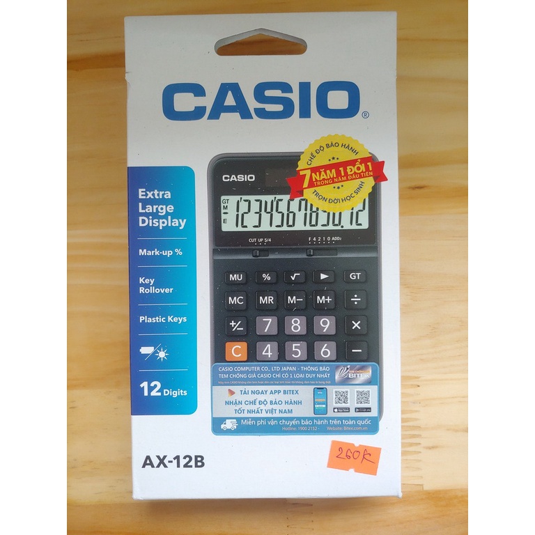 Casio AX-12B | Shopee Việt Nam