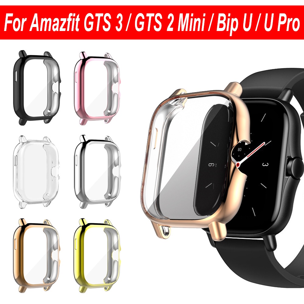 Ốp Bảo Vệ Màn Hình Full Cover Cho Amazfit Bip 6 5 Unity GTS 4 GTS2 mini ...