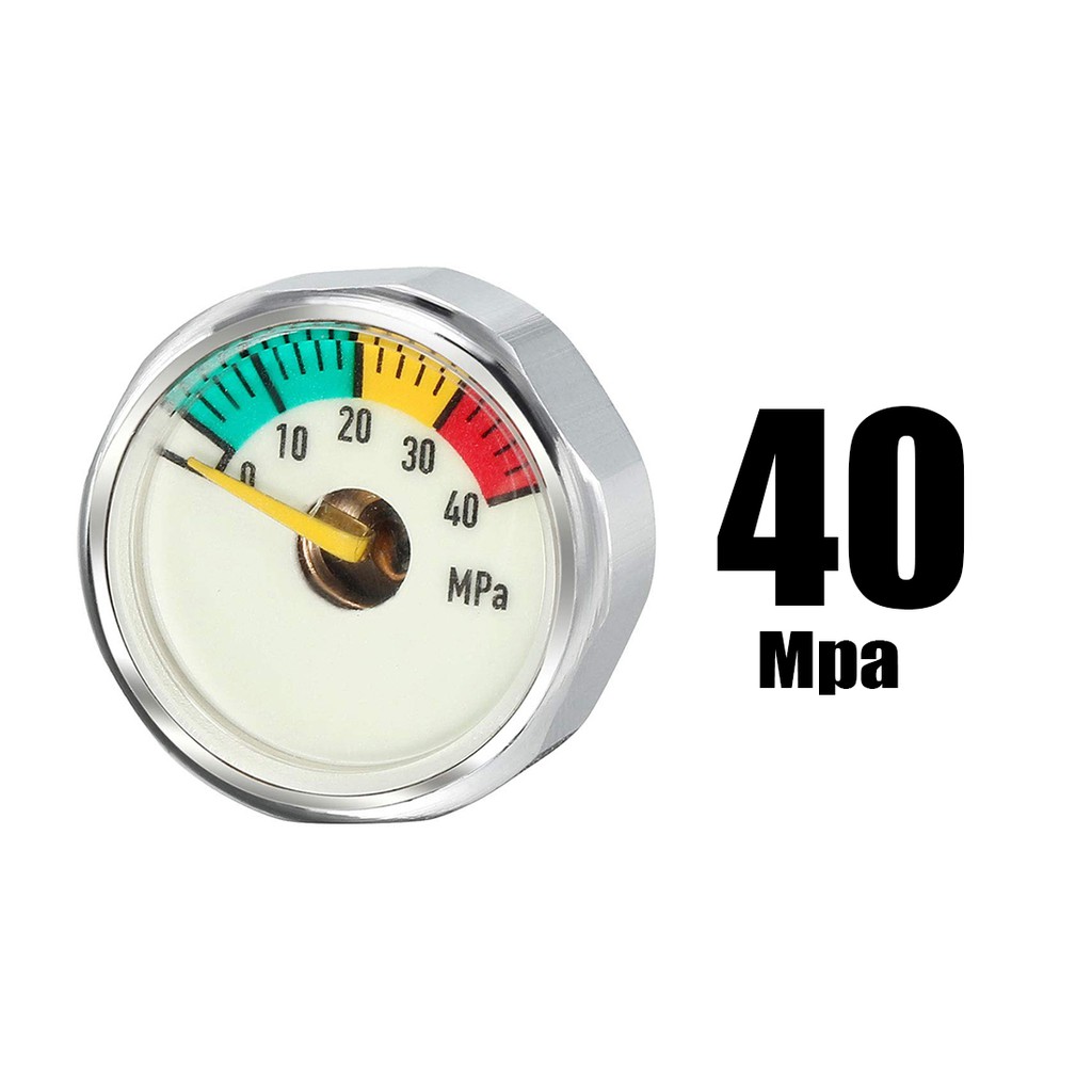 Đồng hồ đo áp suất khí nén, bơm cao áp 5Mpa, 10Mpa, 20Mpa, 30Mpa, 40Mpa - chân M8, M10 | Shopee ...