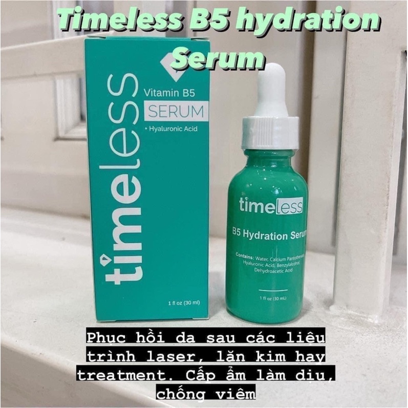 Serum TIMELESS B5 Hydration 30ml | Shopee Việt Nam