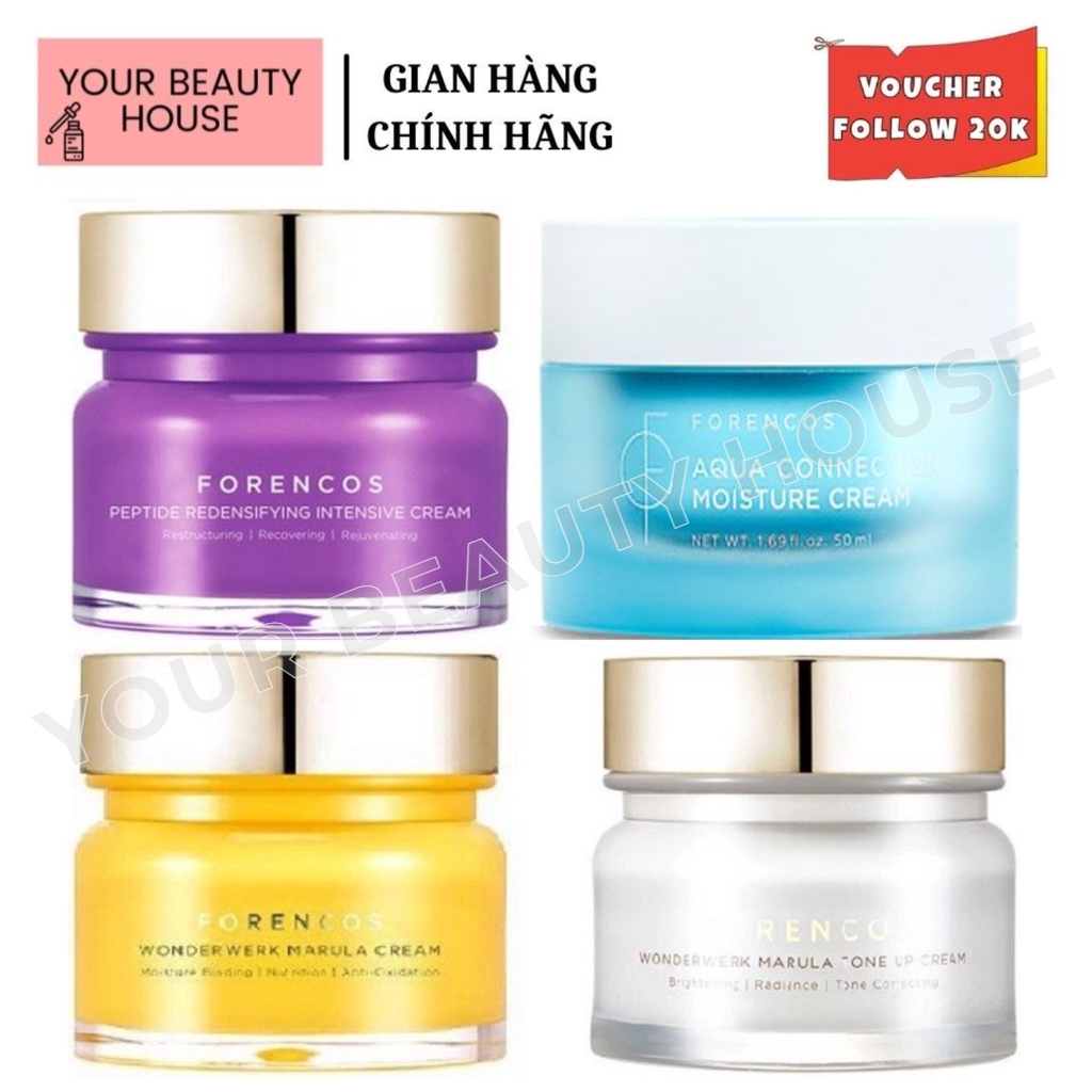 [Forencos] KEM DƯỠNG DA TRẮNG SÁNG FORENCOS - 50ml | Shopee Việt Nam