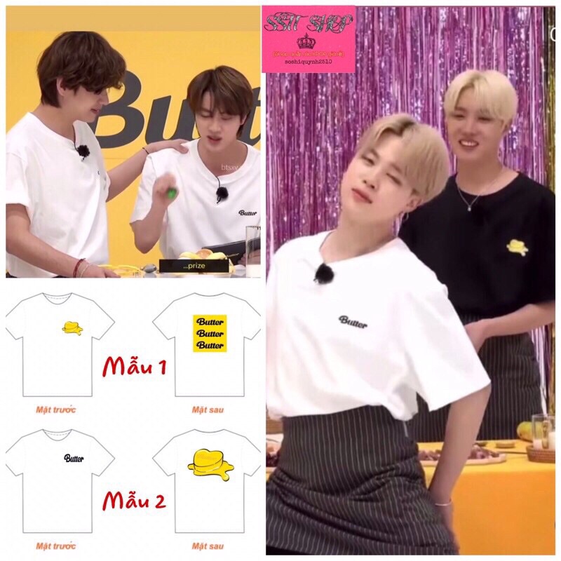 (Tặng Ảnh BTS)Áo Butter BTS mặc | Shopee Việt Nam