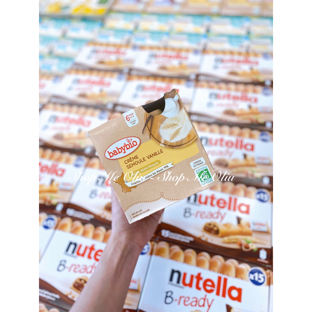 Váng sữa ăn dặm hữu cơ BabyBio cho bé từ 6 tháng tuổi (85G X 4) | Shopee Việt Nam