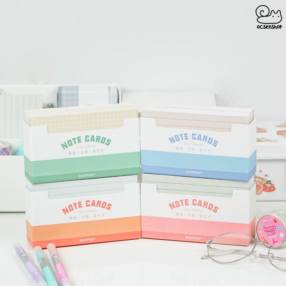 Set Note cards (76x126mm) | Shopee Việt Nam