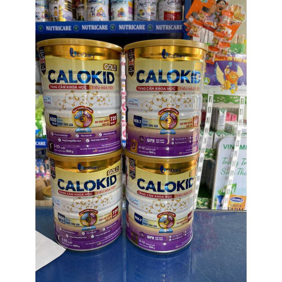 Sữa bột CALOKID Gold 0+,1+ lon 900g ( Date 2024) | Shopee Việt Nam