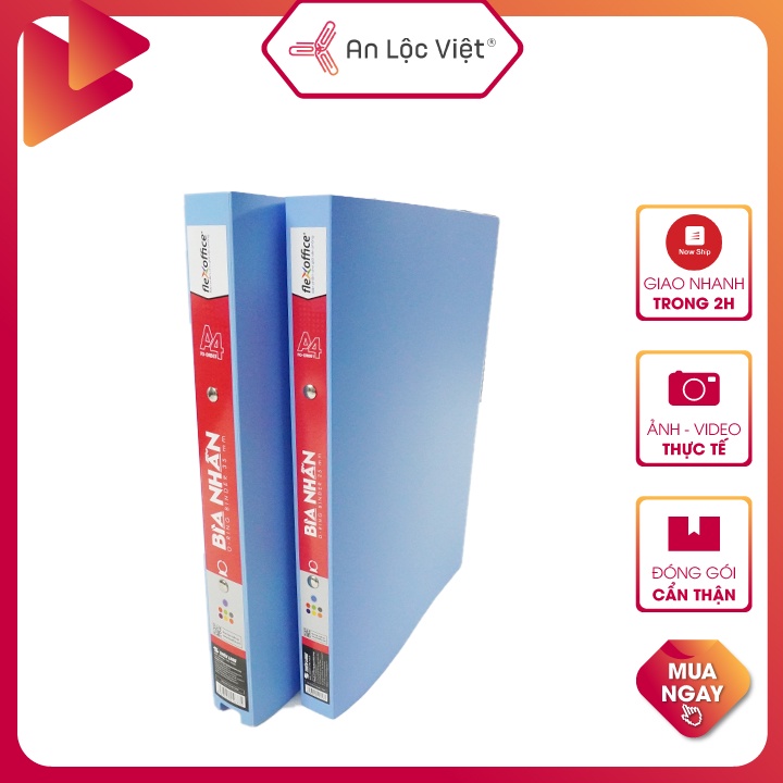 Bìa nhẫn 2 còng A4 gáy 3cm - 3,5cm chính hãng Thiên Long, loại file ...