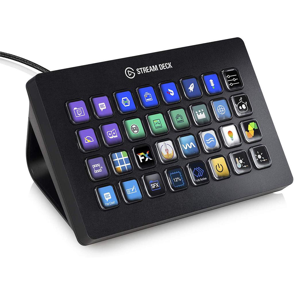 Thiết Bị Stream Elgato StreamDeck XL - 32 phím lập trình 10GAT9901 | Shopee Việt Nam