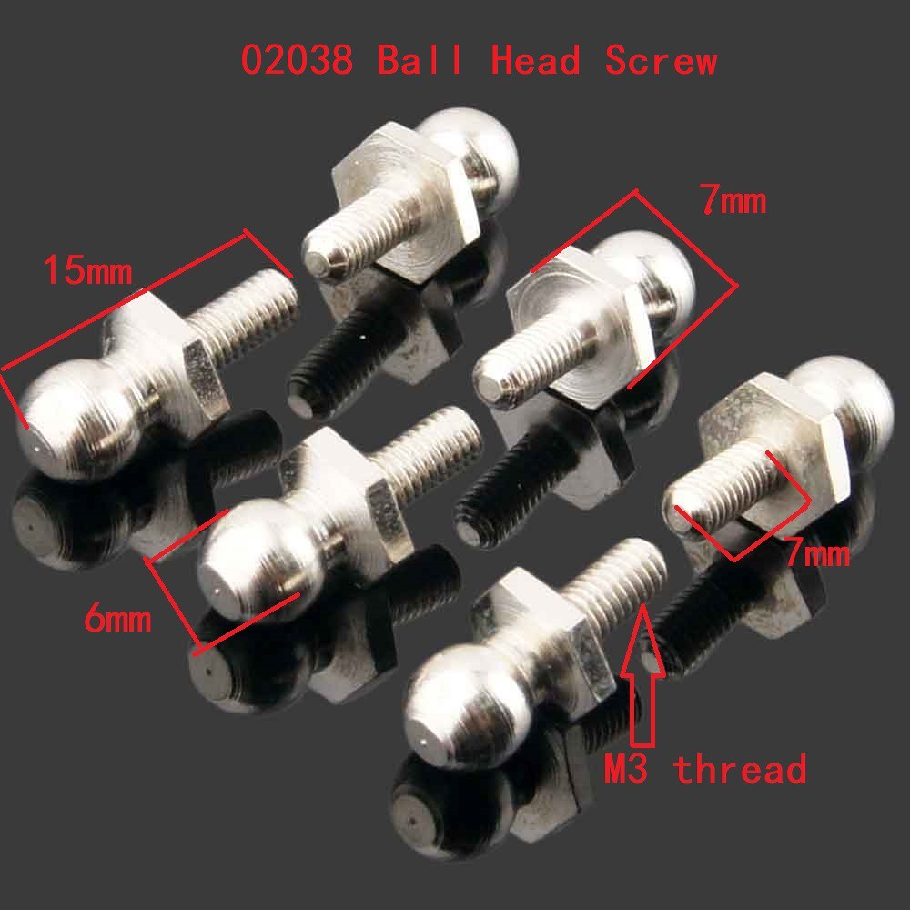 6 Ốc Vít 02038 Cho Xe Điều Khiển Từ Xa 1:10 HSP | Shopee Việt Nam