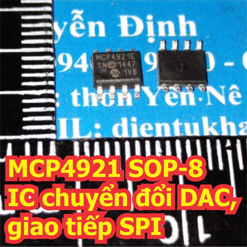 MCP4921 MCP4921T-E/MS 4921E MSOP-8 / SOP-8 IC chuyển đổi DAC, giao tiếp ...