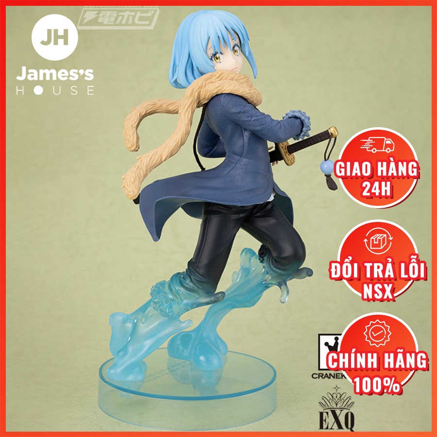 Mô Hình chính hãng Tensei shitara Slime Datta Ken, Rimuru Tempest, EXQ Figure (Banpresto) chính ...