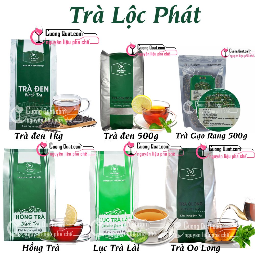 Trà Lộc Phát Chính Hãng Loại Nhiều mùi (có bao bì mới) | Shopee Việt Nam