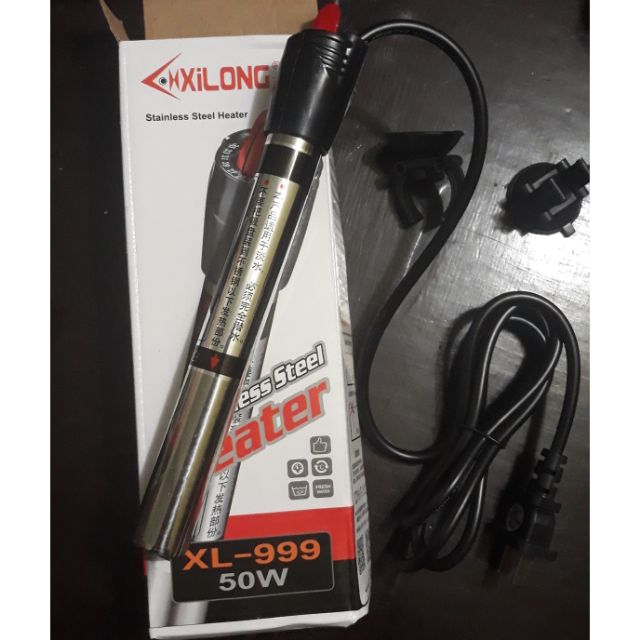 SƯỞI INOX -THỦY TINH XILONG 50W 100W 200W 300W 500W- SƯỞI BỂ CÁ LÀM ẤM NƯỚC GIÁ TỐT | Shopee ...