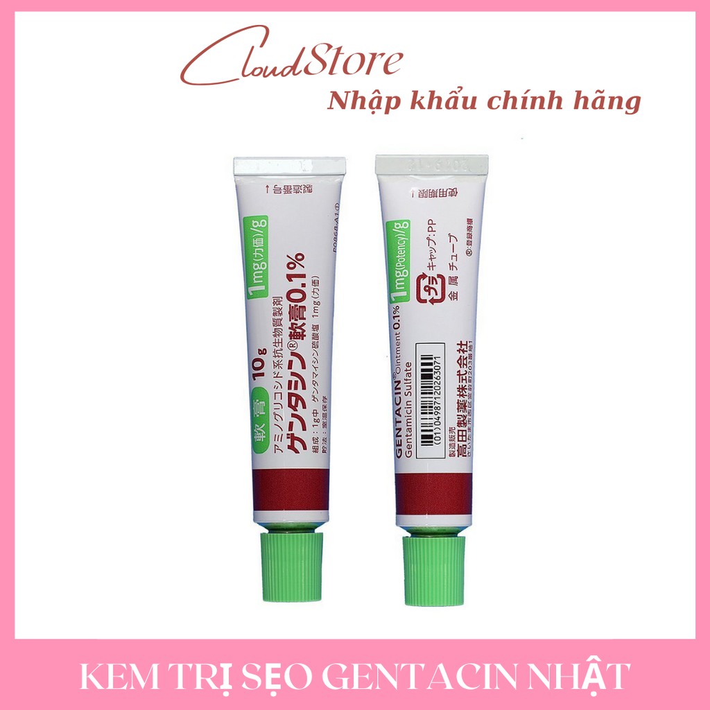 KEM LÀM MỜ SẸO GENTACIN NHẬT BẢN | Shopee Việt Nam