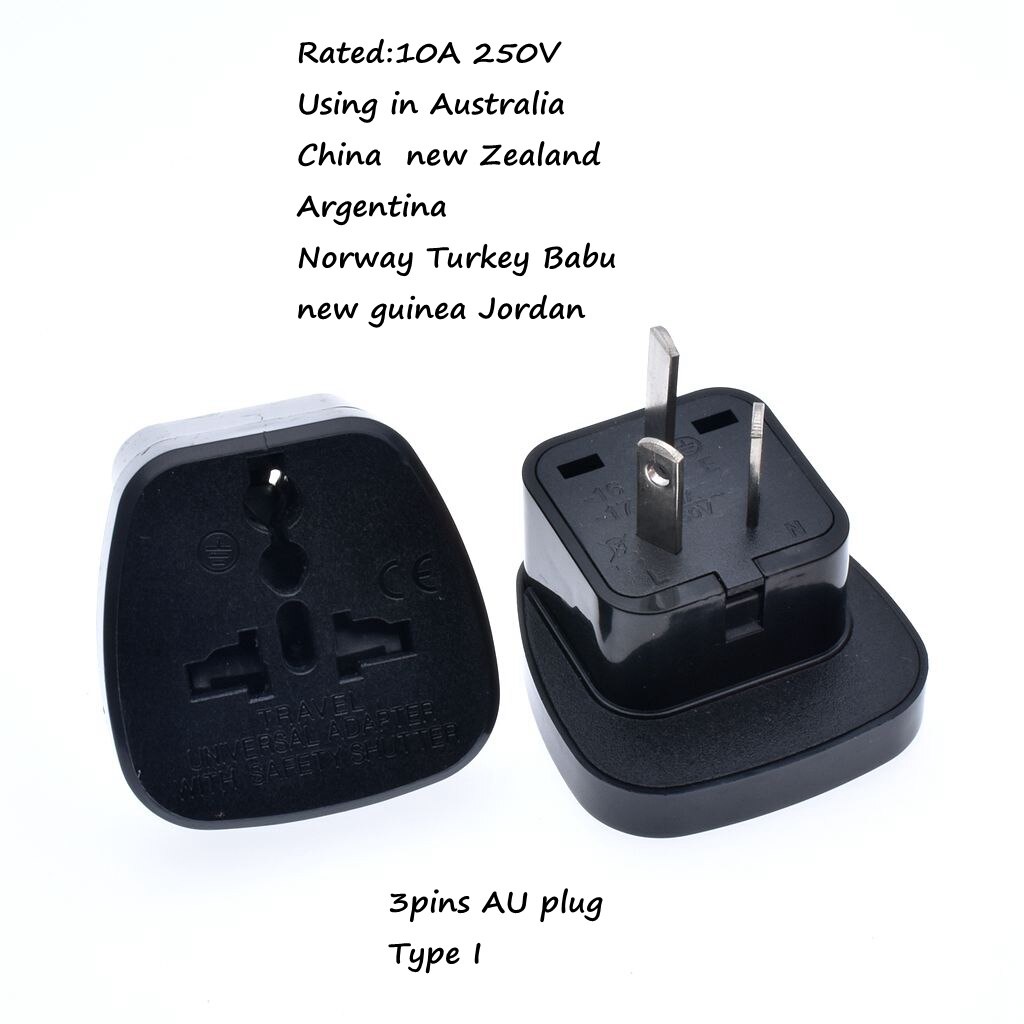 Universal Travel Adapter Plug Ports For International Europe, China, UK ...