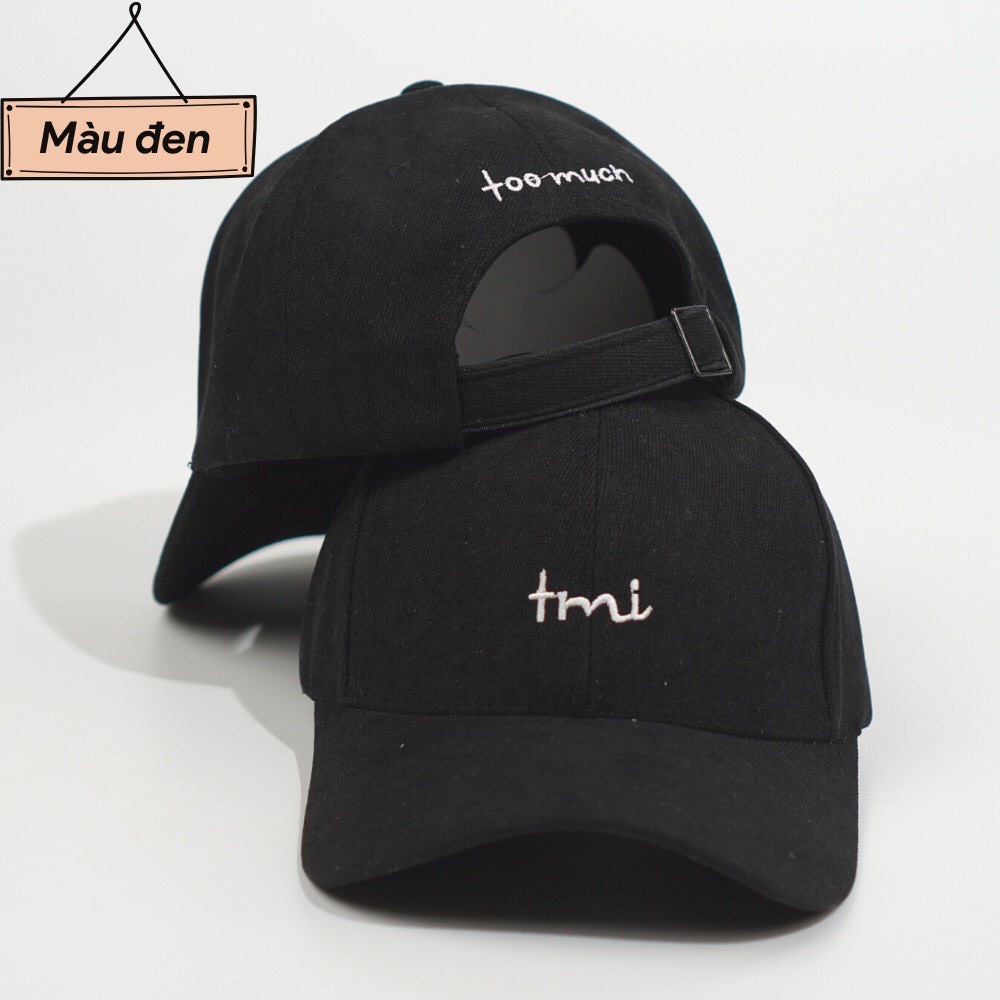 Nón Lưỡi Trai Tmi Chất Kaki Cao Cấp Phong Cách Ulzzang Form Unisex Nam ...