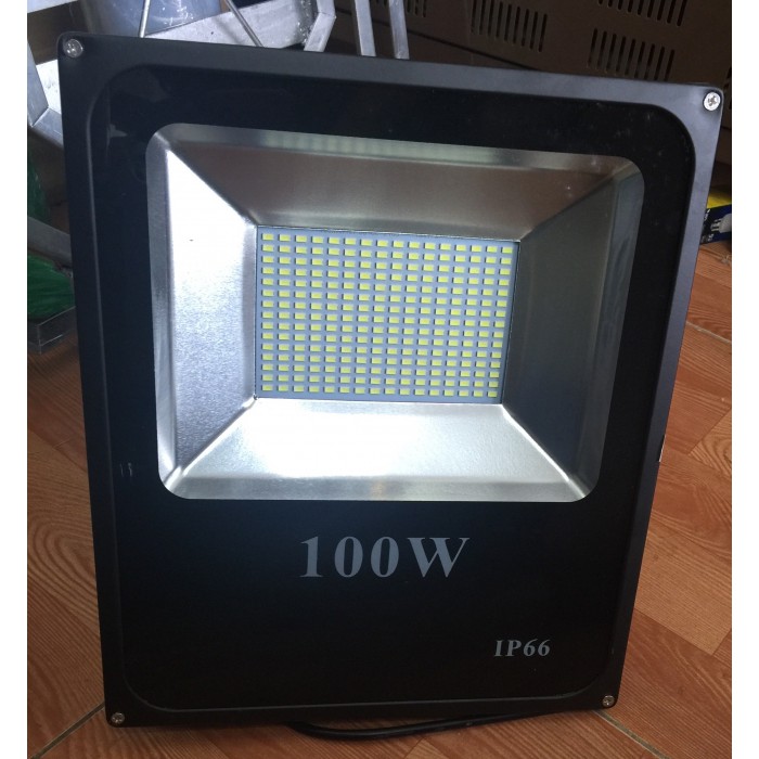 Đèn pha led 100w ip66 siêu mỏng (ánh sáng trắng) | Shopee Việt Nam