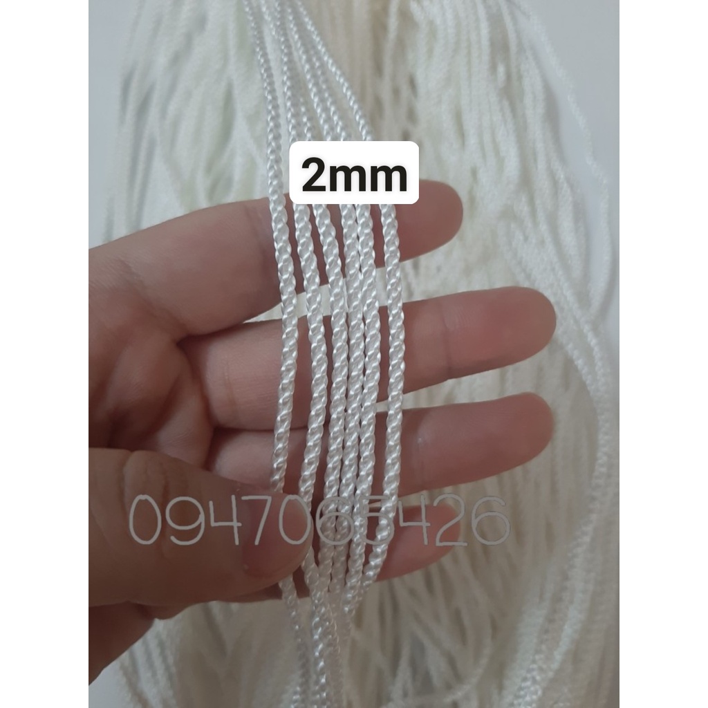 Dây Dù Thả Diều, Cắm Trại, dây nylon buộc lưới(1mm..4mm) 1kg | Shopee Việt Nam
