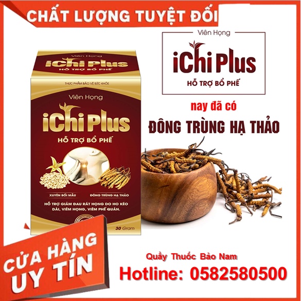 VIÊN HỌNG ICHI PLUS 👍 [CHÍNH HÃNG] ️ ICHI PLUS GIÚP GIẢM HO GIẢM ĐỜM ĐAU HỌNG | Shopee Việt Nam