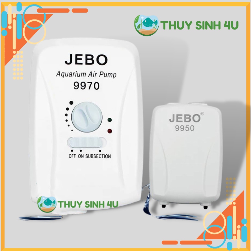 Máy sủi Oxy tích điện JEBO 9970 + 9950 giá rẻ siêu êm, KAOKUI 9970 ...