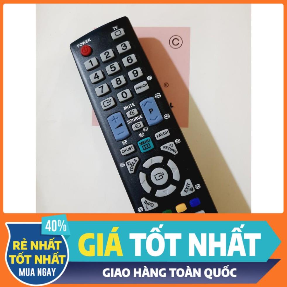 Remote Điều Khiển Tivi Samsung Các Dòng Lcd Led Hàng Tốt Tặng Kèm Pin