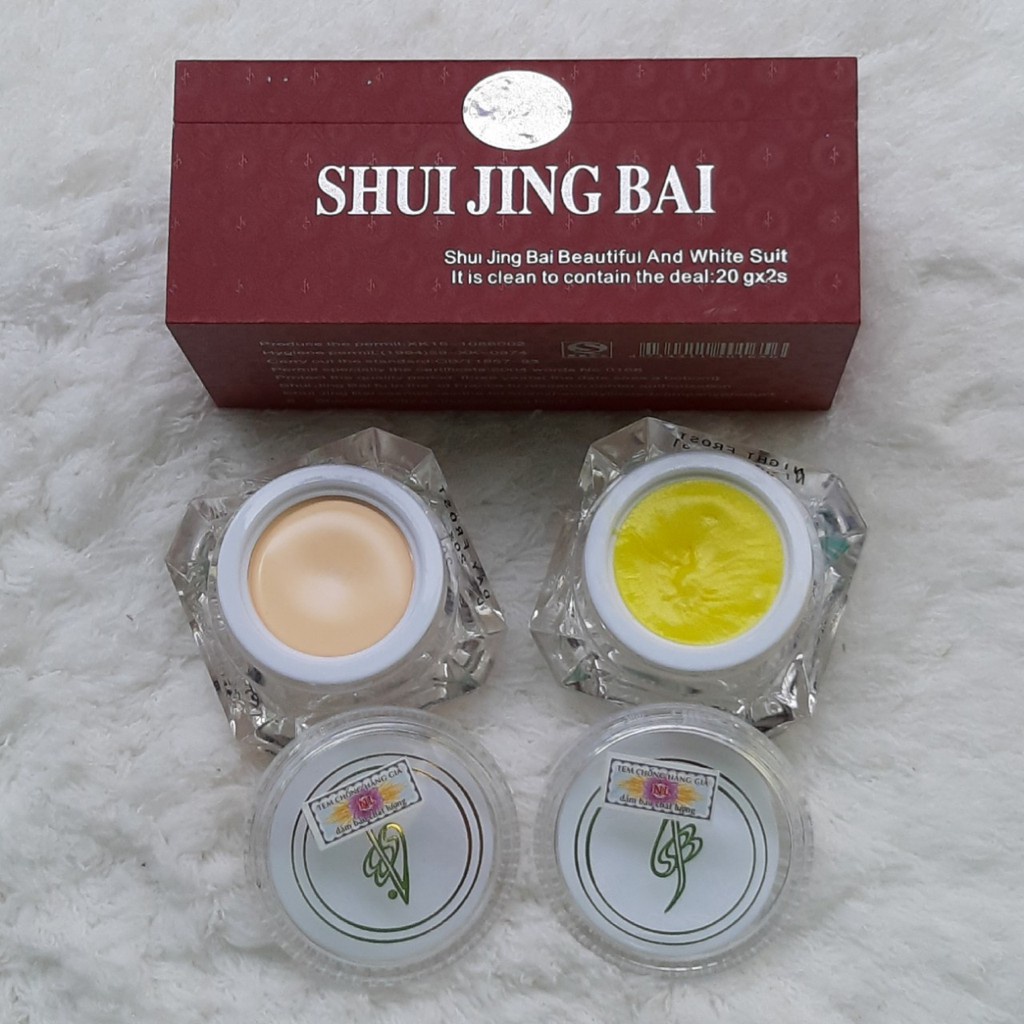 Bộ Kem Ngừa Nám Ngày-Đêm Shui Jing Bai Chính Hãng | Shopee Việt Nam