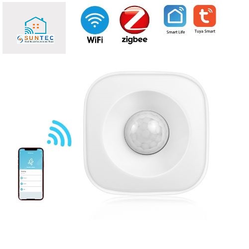 Cảm biến chuyển động cao cấp Suntec Tuya Smart Life PIR Sensor hệ Wifi ...