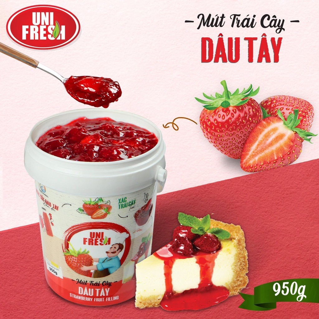 Mứt Trái Cây UNIFRESH nhiều vị 950g | Shopee Việt Nam