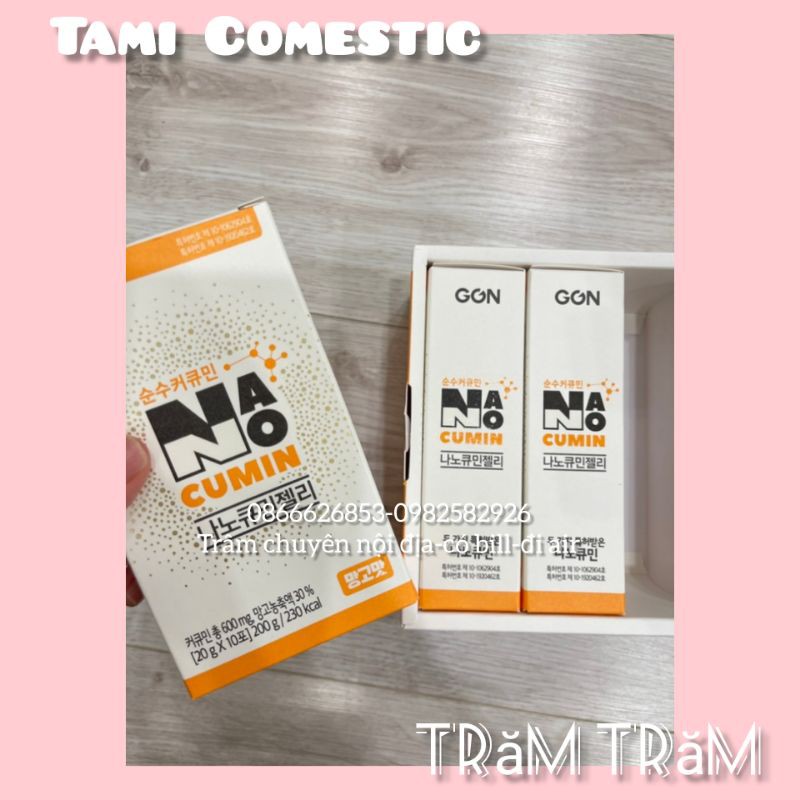 THẠCH NGHỆ GON NANO CUMIN JELLY nội địa Hàn | Shopee Việt Nam