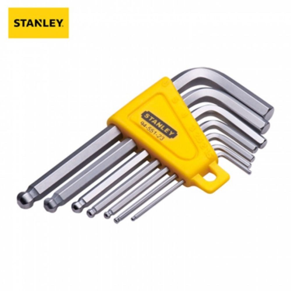 Lục giác đầu bi hệ mét Stanley STMT94551-8 bộ 7 cái | Shopee Việt Nam