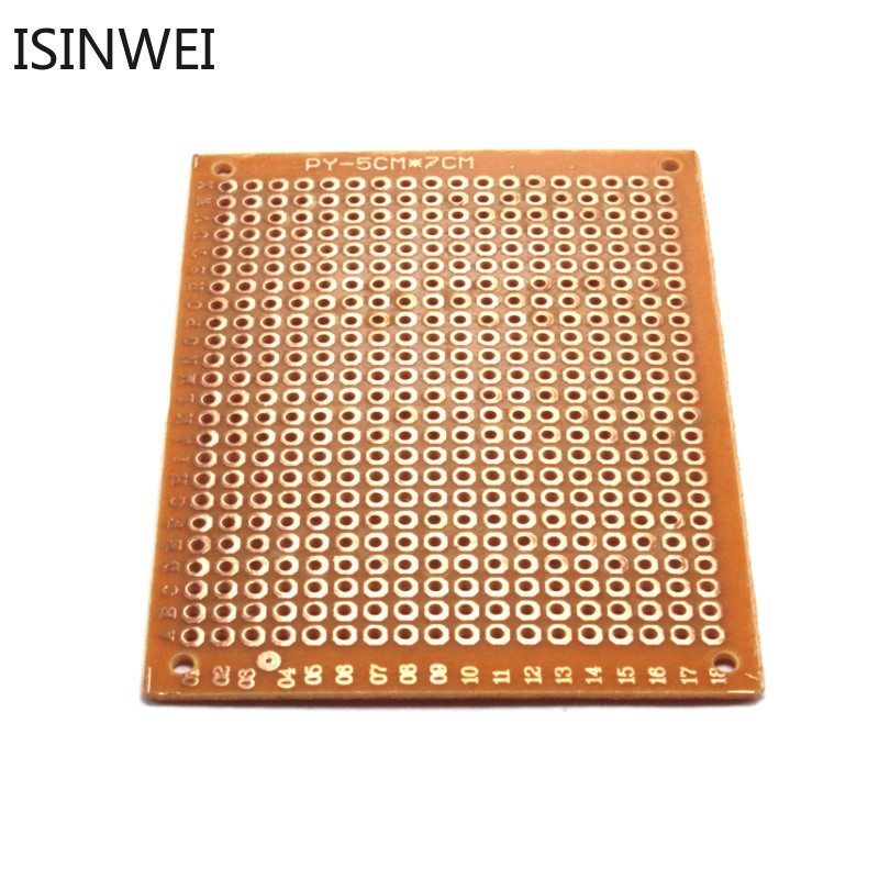 Bộ 5 bảng mạch 5*7cm 5x7 PCB dùng để thử nghiệm mạch đặc biệt | Shopee ...