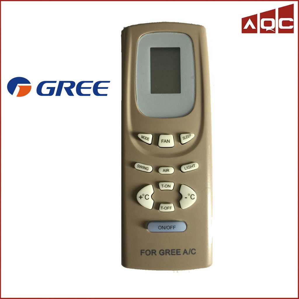 Điều khiển Điều Hoà Gree - Remote máy lạnh Gree CHÍNH HÃNG mẫu 1 ...