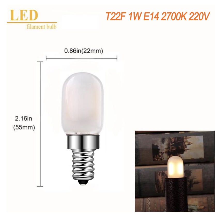 [Mã CLS2404A giảm 30k đơn 150k] Bóng Đèn Led Trang Trí Trần Nhà 0.5 W 1W 2W E12 E14 110V 220V ...
