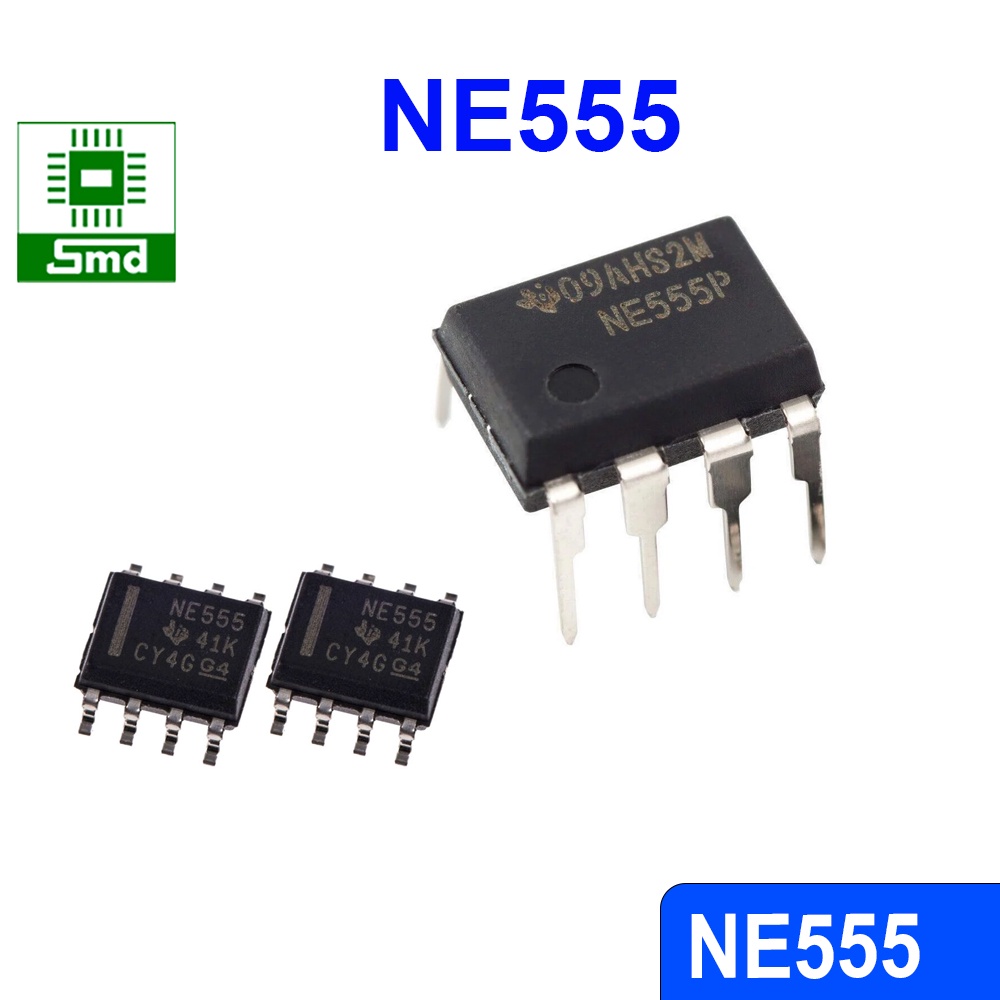 Linh Kiện IC Tạo Xung NE555 DIP8 SOP8 tạo dao động timer NE 555 | Shopee Việt Nam