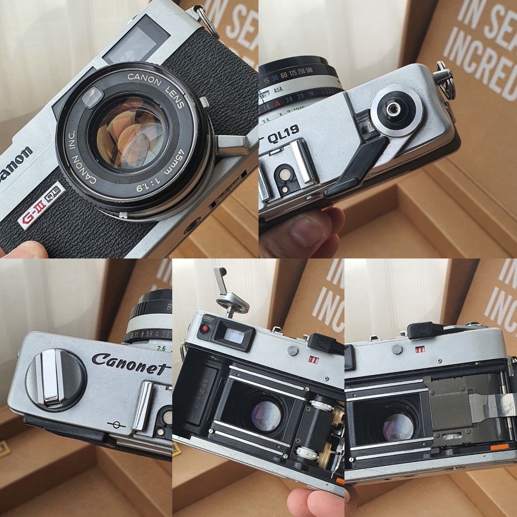 Máy ảnh film Canon Ql17/Ql19 GIII | Shopee Việt Nam