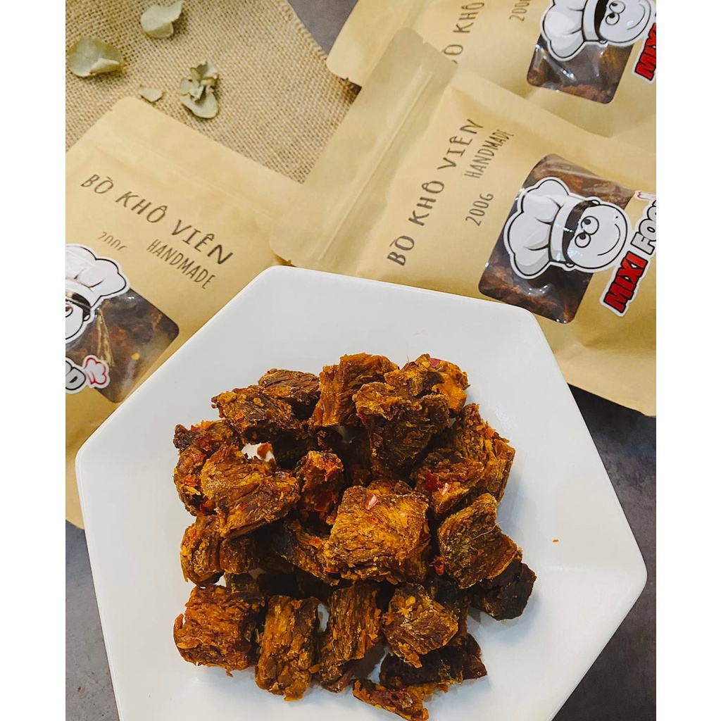 [HN - CHÍNH HÃNG] Bò khô viên, MIXIFOOD tuyệt phẩm thịt bò chất lượng ...