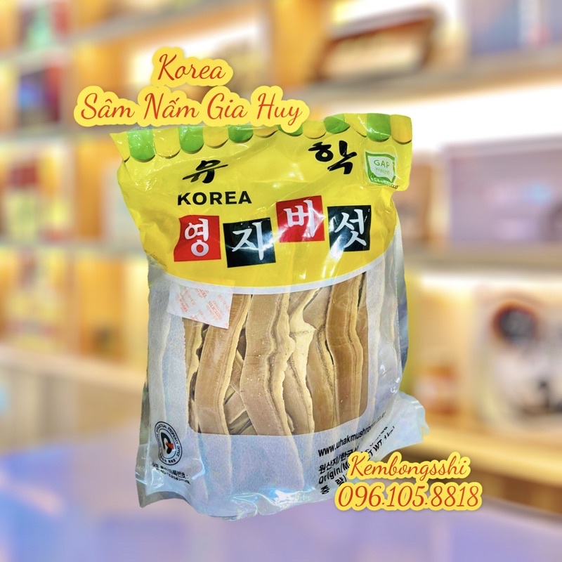Nấm Linh Chi Thái Lát Túi UHAK 1kg Hàn Quốc | Shopee Việt Nam