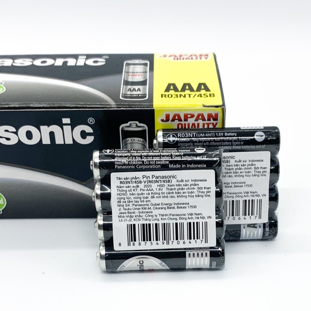 Bộ 8 Pin AAA ( R03NT/2S ) Panasonic 1,5V Không Chì - Hàng Chính Hãng ...