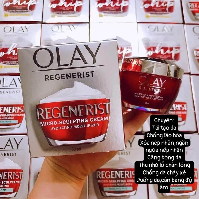 [ Hàng Mỹ Bao Check] Kem Olay Mỹ,Olay đêm tím dưỡng da ban đêm Olay Regenerist Night Recovery ...