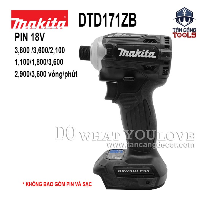 Máy Vặn Vít Dùng Pin Makita 18V DTD171ZB ( Thân Máy ) | Shopee Việt Nam