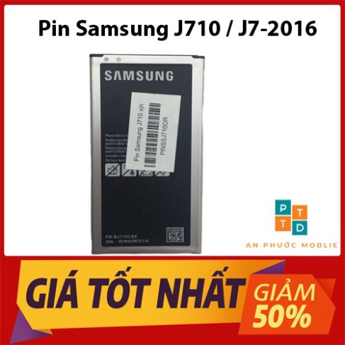 Pin Samsung J710 / J7 2016 (EB-BJ710CBE) Zin Bóc Máy 90-95% | Shopee ...