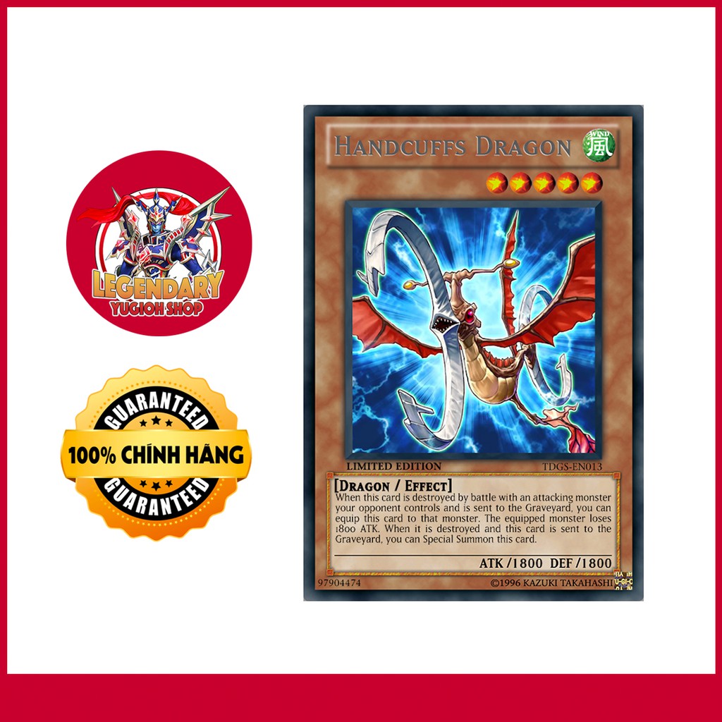 [Thẻ Bài Yugioh Chính Hãng] Handcuffs Dragon | Shopee Việt Nam