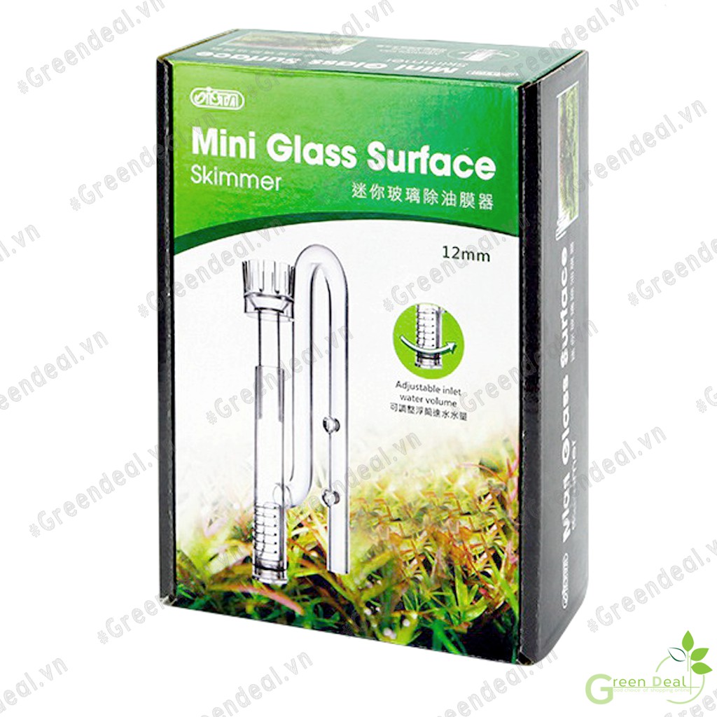 ISTA - Mini Glass Surface Skimmer | Đầu lọc váng mini cho hồ thủy sinh | Shopee Việt Nam