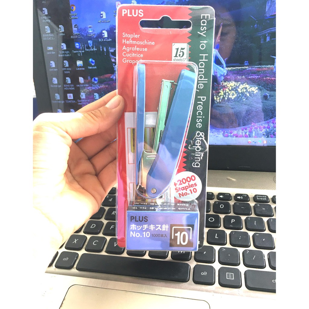 Bấm Kim Số 10 Plus - Tặng 2 hộp kim bấm Plus | Shopee Việt Nam