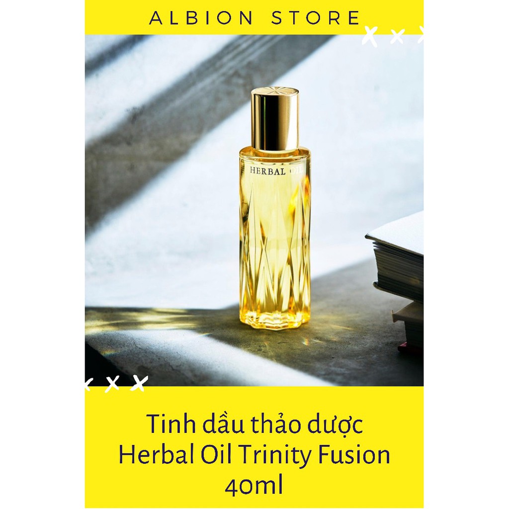 ALBION Tinh dầu dưỡng Herbal Oil (100% AUTH, Hàng chính hãng showroom ...