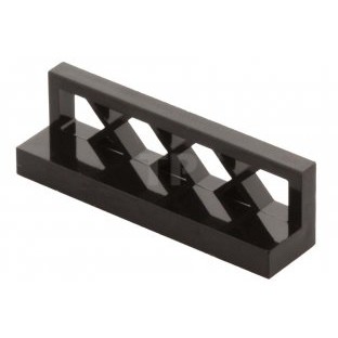 Gạch Lego 1x4x1 / Lego Part 3633: Black Fence 1 x 4 x 1 | Shopee Việt Nam