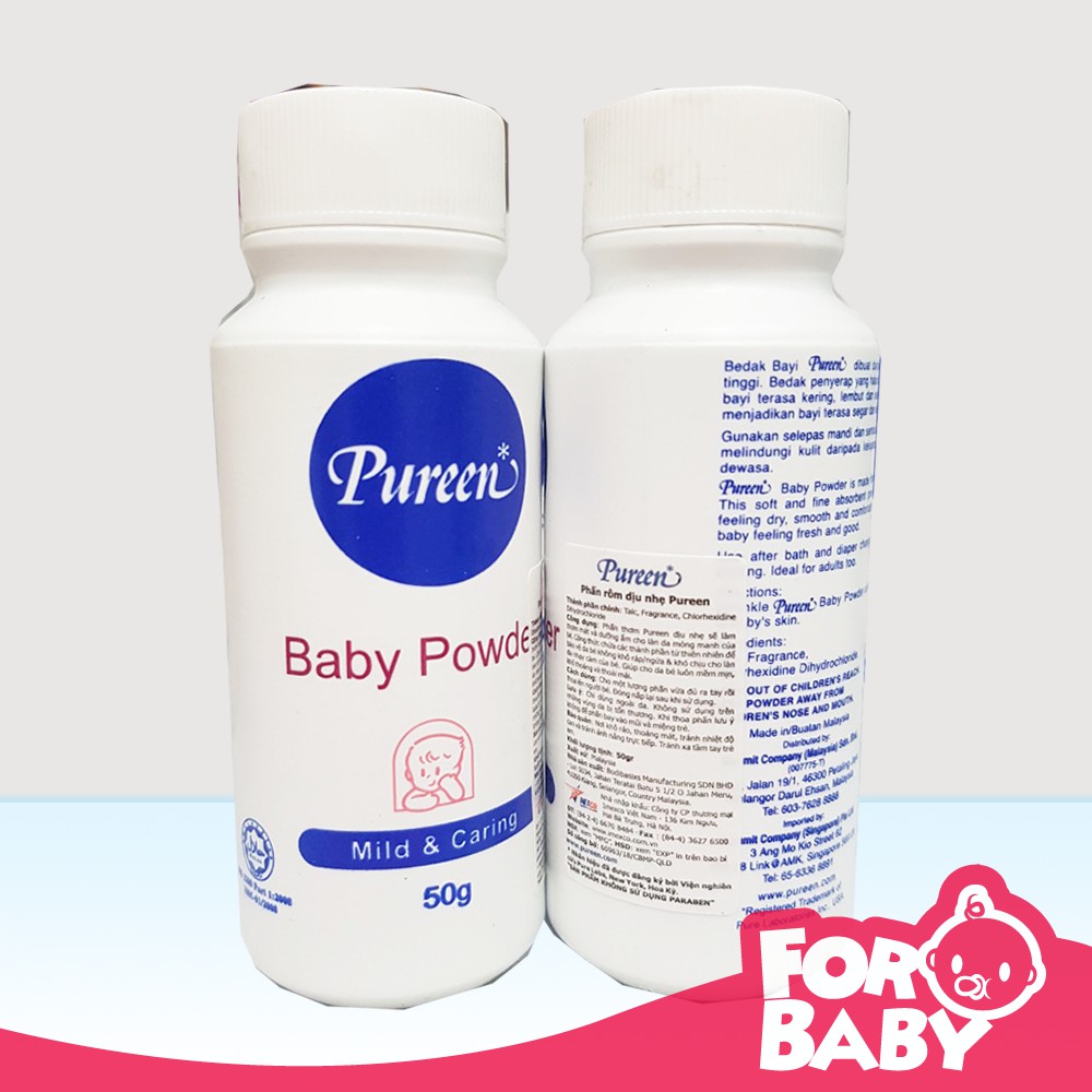 Phấn thơm dịu nhẹ Pureen Baby Powder 50g/175g | Shopee Việt Nam