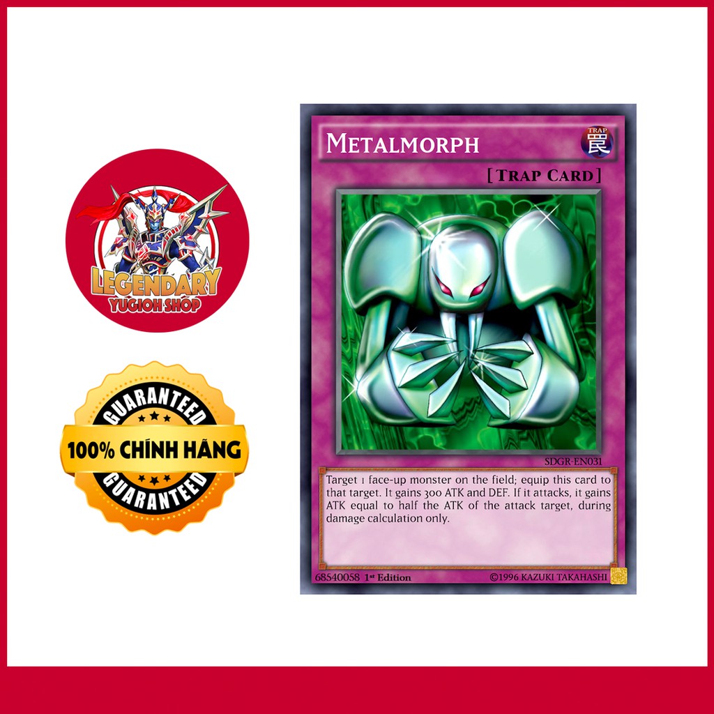 [Thẻ Bài Yugioh Chính Hãng] Metalmorph | Shopee Việt Nam