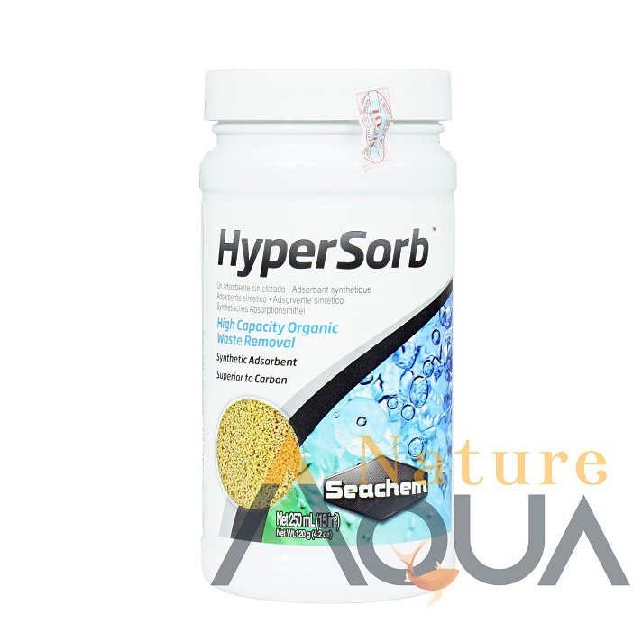 SEACHEM HYPERSORB 250ml - VẬT LIỆU LỌC HẤP THỤ CHẤT HỮU CƠ 250ml ...